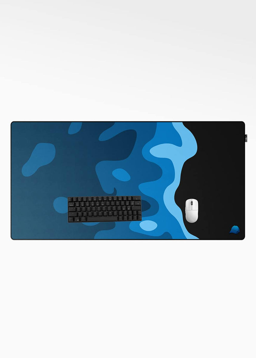 ALVI Mousepad Welle Blau – Alvi-Merch